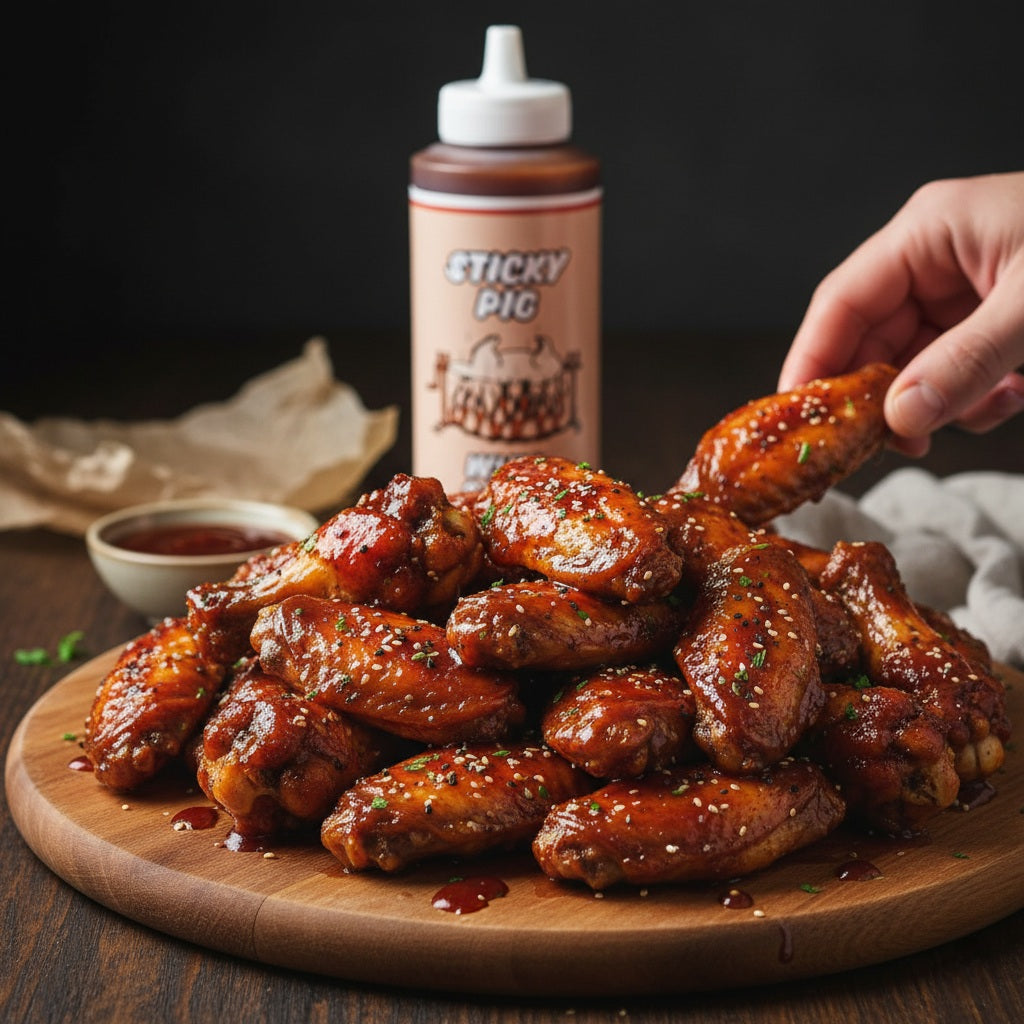 Sticky Pig Wing Sauce – JB's Gourmet Spice Blends