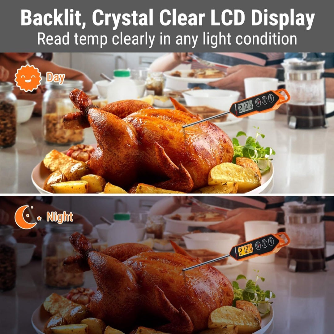 ThermoPro Instant Read Digital Meat Thermometer with Long Probe. – JB's ...